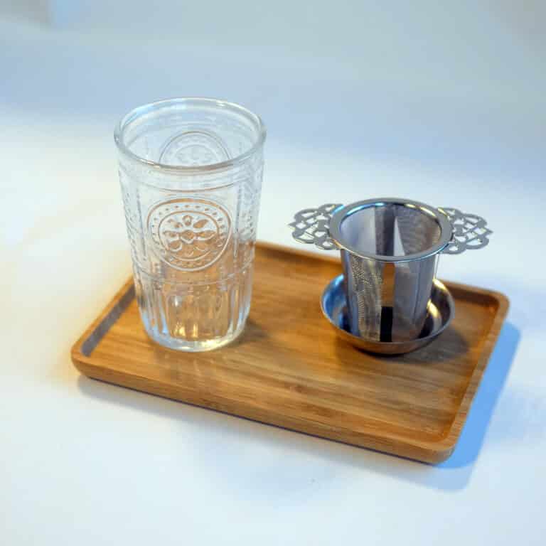 Theetas met filter en deksel 350ml - Thee.be