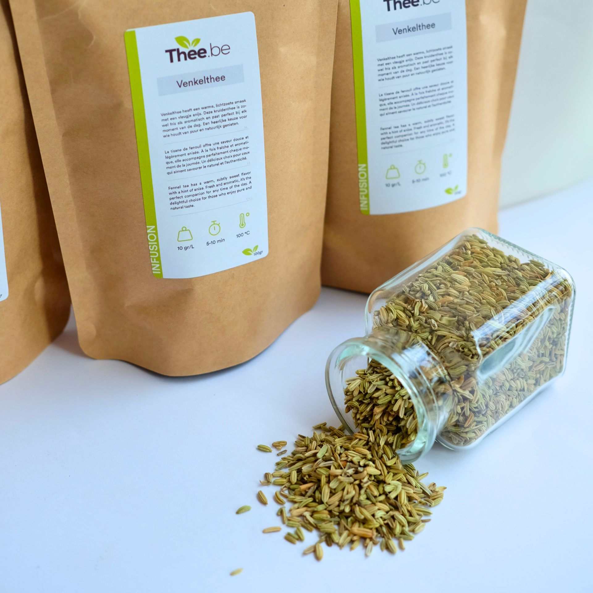 Venkelthee - Verse venkelzaad thee - Thee.be